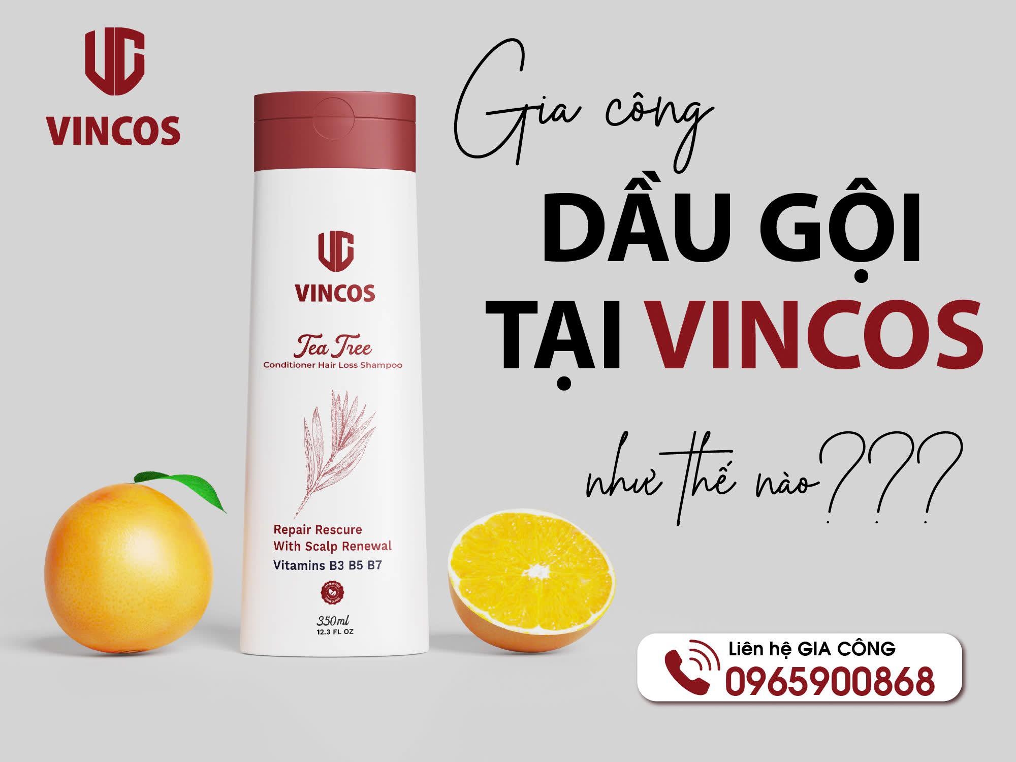 Gia công dầu gội tại Vincos sẽ như thế nào???